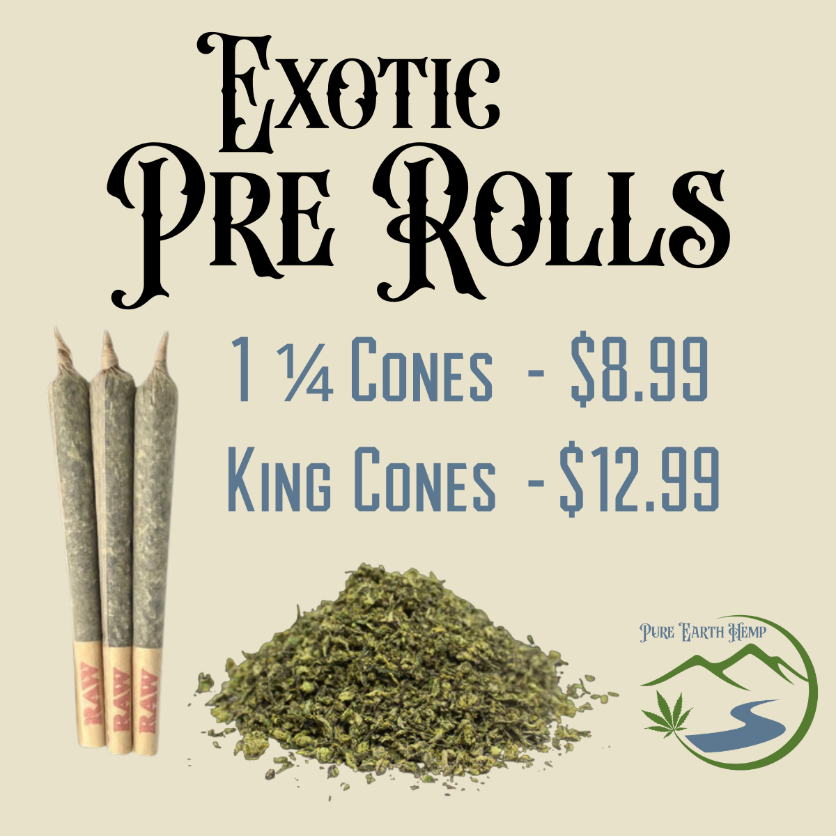 Exotic Pre Rolls – PEH LLC